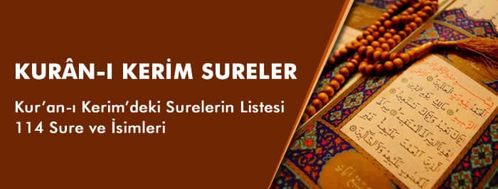 Kuran-ı Kerim Sureler Listesi - Nukteler