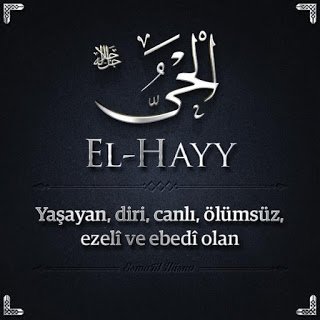 El Hayy Esması Anlamı, Zikri ve Fazileti - Nukteler